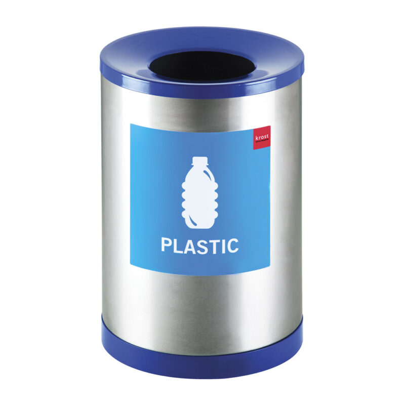 Single Round Recycle Bin – Diamond Office