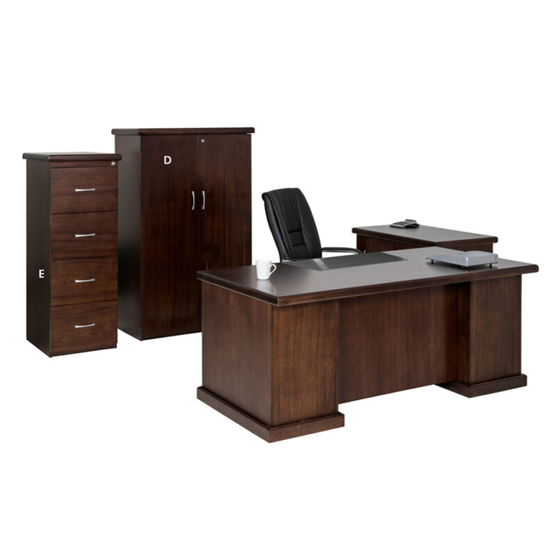 Patriot Desk Set – Filing – Diamond Office